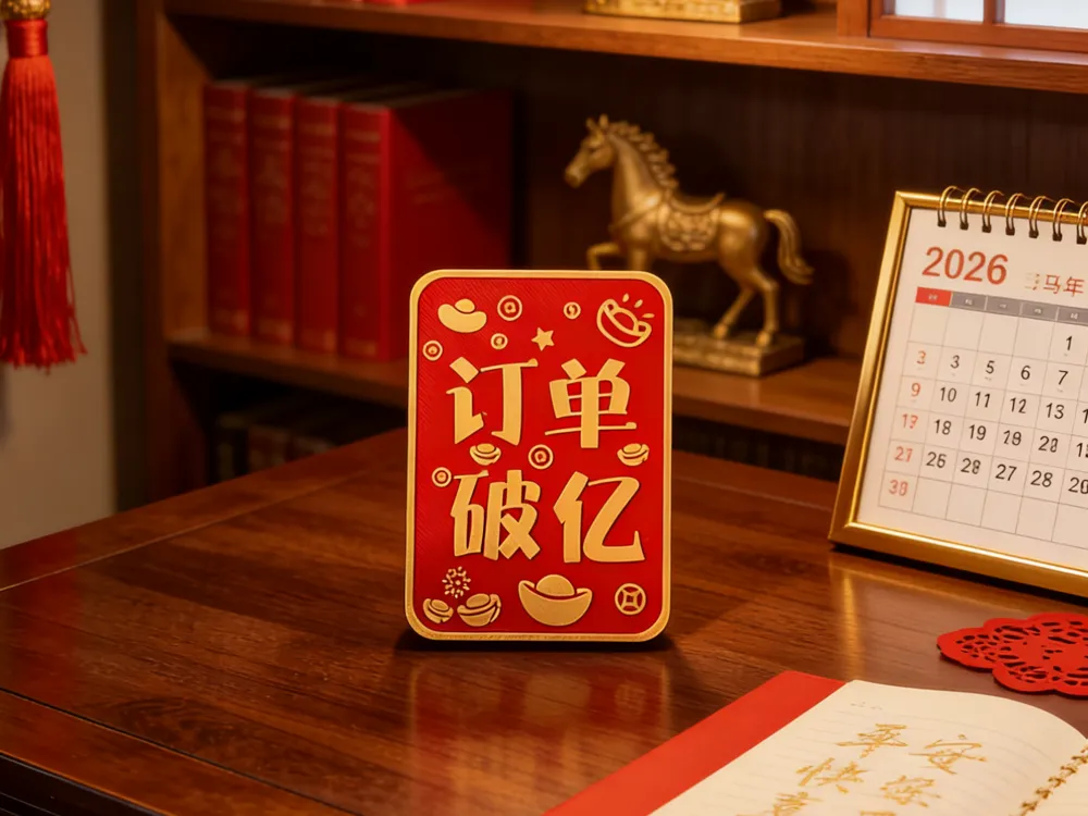 Orders Exceeding 100 Million Horse Year Prosperity Desktop Ornament ...