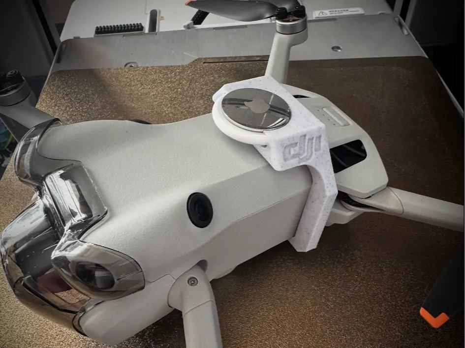 Apple Air Tag mount for DJI Mini 4 Pro drone - Free 3D Print Model ...