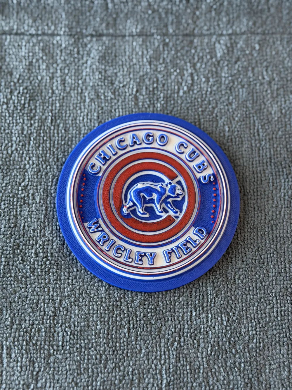 Chicago Cubs Wrigley Field Coaster / Wall Art - Free 3D Print Model ...