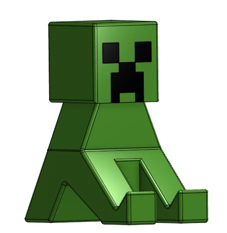 minecraft Creeper Phone Stand by tomas 3D MakerWorld: Download Free 3D ...