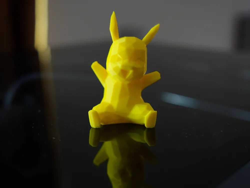 Low Poly Pikachu - Pokemon by KDR MakerWorld: Download Free 3D Models