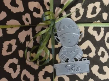 Christmas Elf Name Tag – Editable & Lightweight - Free 3D Print Model ...