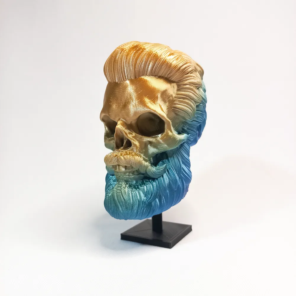 BEARD SKULL COLLECTION - Nº1 - Free 3D Print Model - MakerWorld