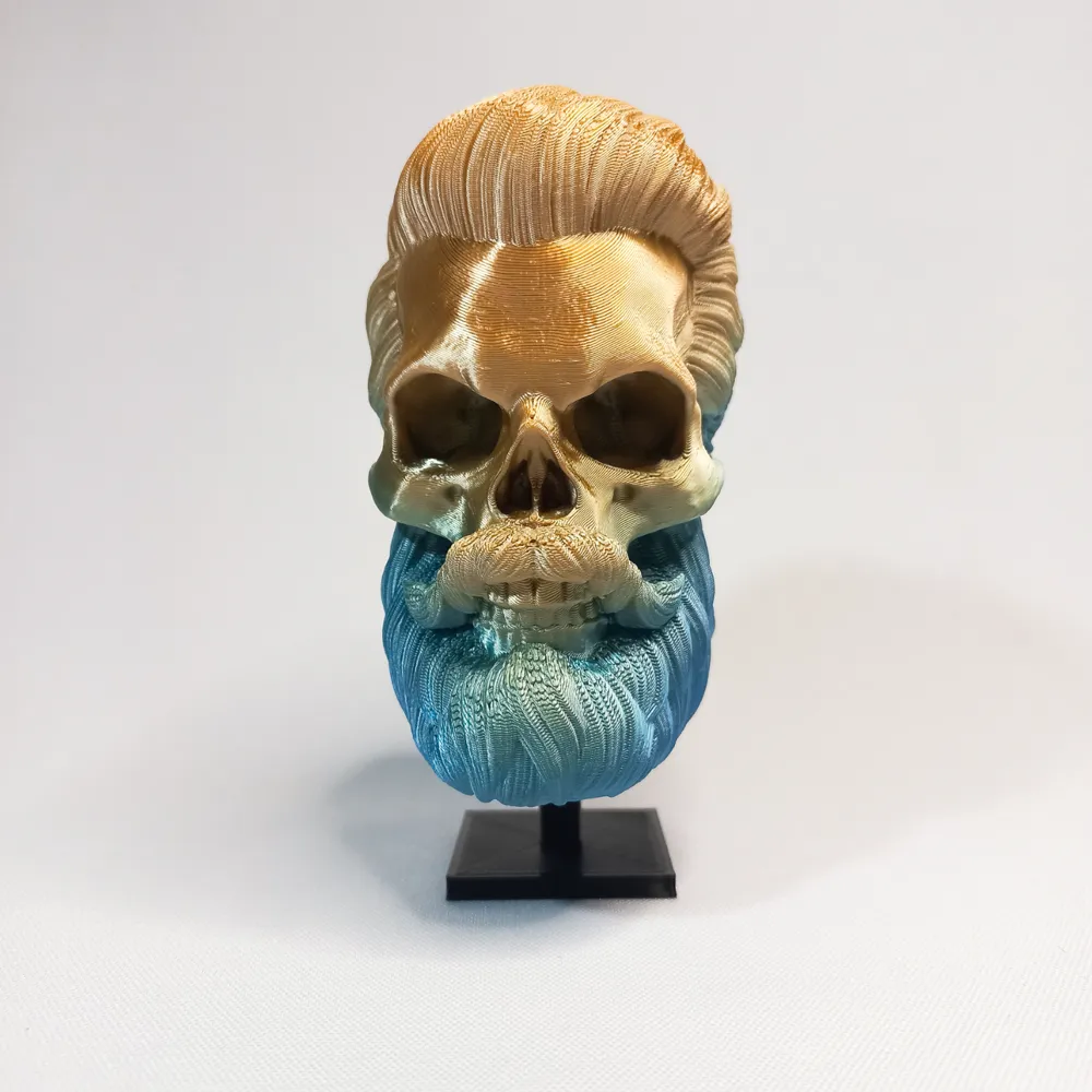 BEARD SKULL COLLECTION - Nº1 by Rogi Studios MakerWorld: Download Free 3D Models