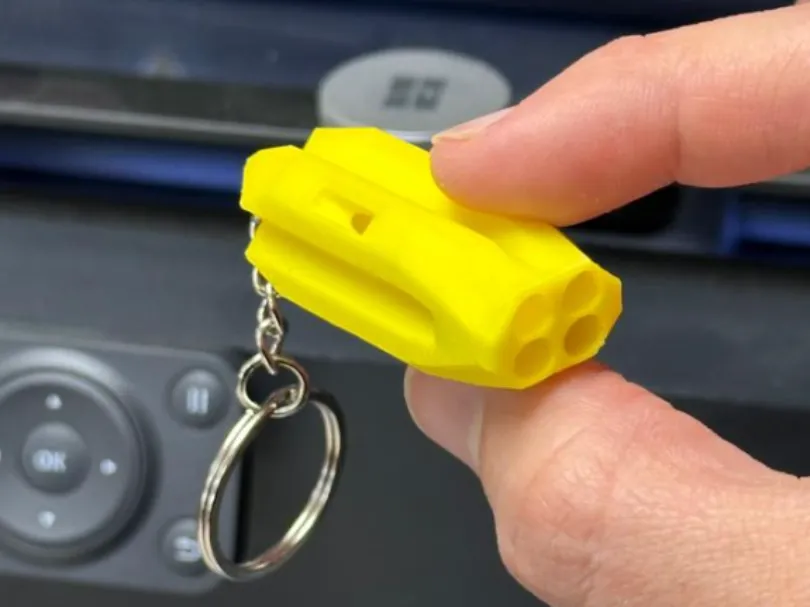 Mini ultra-powerful 4-frequency circular whistle - Free 3D Print Model ...