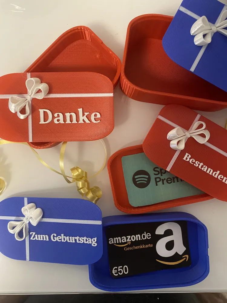 Customizable Gift Card Box by eric.willms MakerWorld: Download Free 3D Models