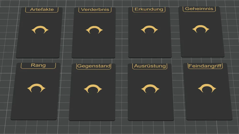 Small Cards Dividers for Dragon Eclipse - Free 3D Print Model - MakerWorld