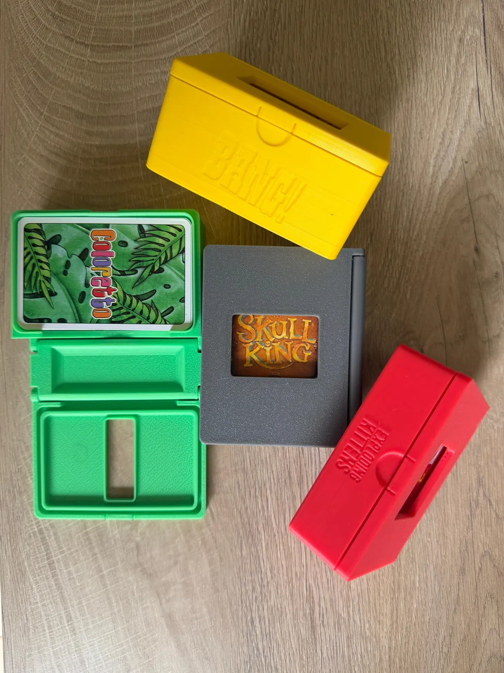 Print-in-place Parametric Card game box - Free 3D Print Model - MakerWorld