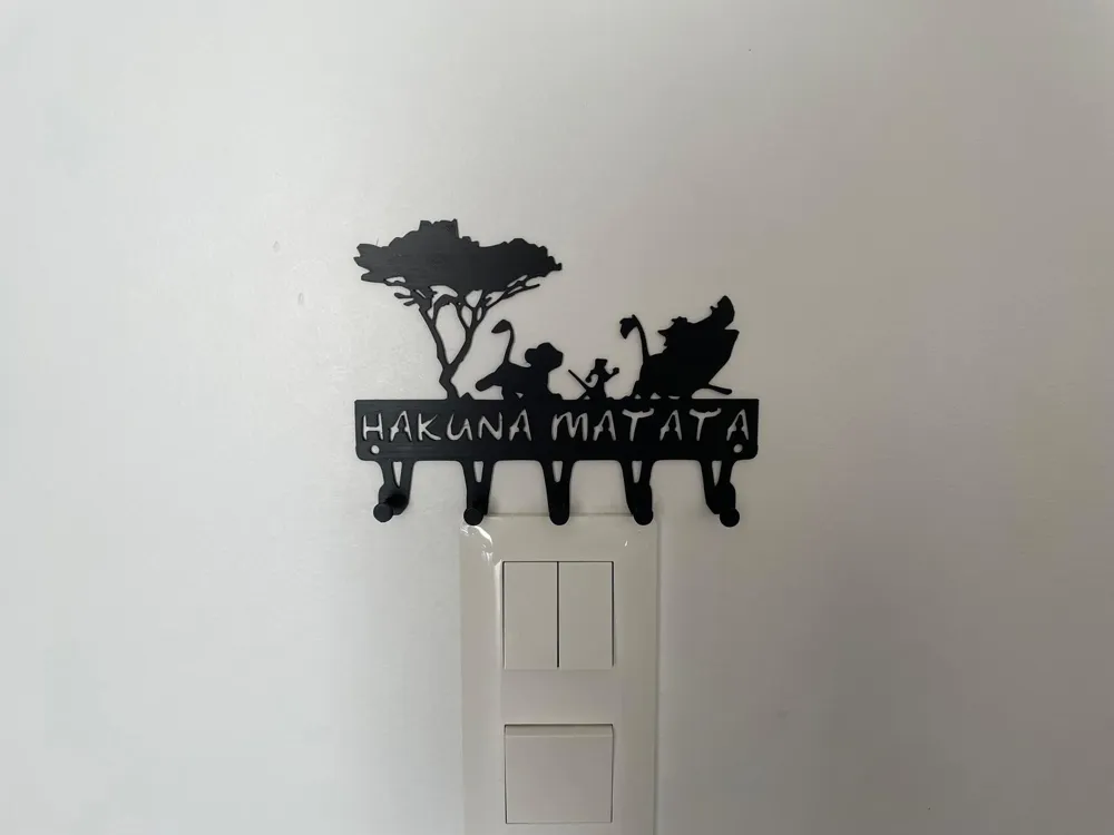 key hanger Hakuna Matata by Artist_3d - MakerWorld