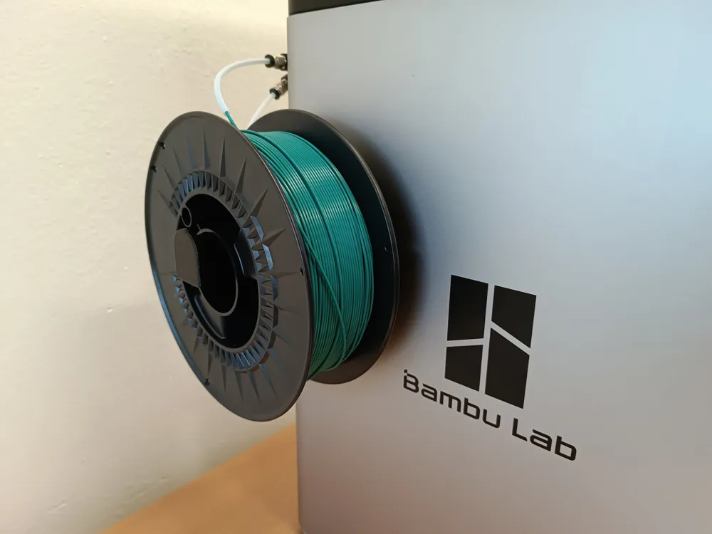 Side spool holder for BambuLab X1 and P1 series - no support, no ...