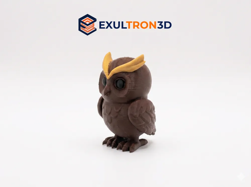 Owl Figure - Free 3D Print Model - MakerWorld