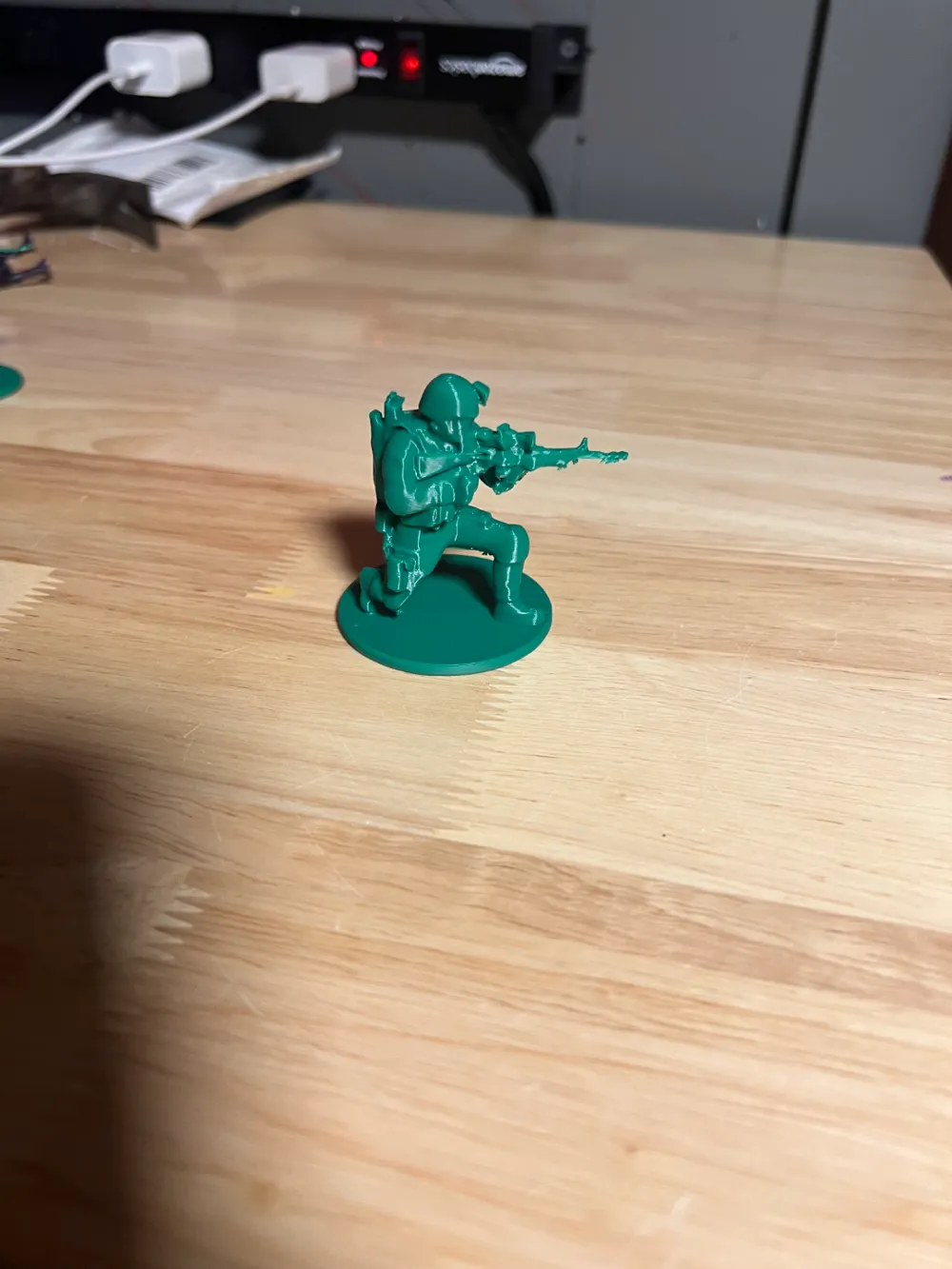 Modern War Little Toy Soldier Crouching by cole MakerWorld: Download Free 3D Models