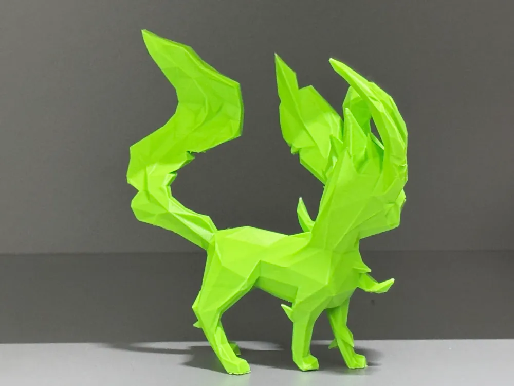 Pokemon Low Poly Leafeon by Astrakoizy MakerWorld: Download Free 3D Models