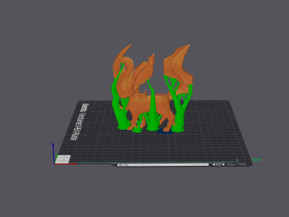 Pokemon Low Poly Leafeon by Astrakoizy MakerWorld: Download Free 3D Models