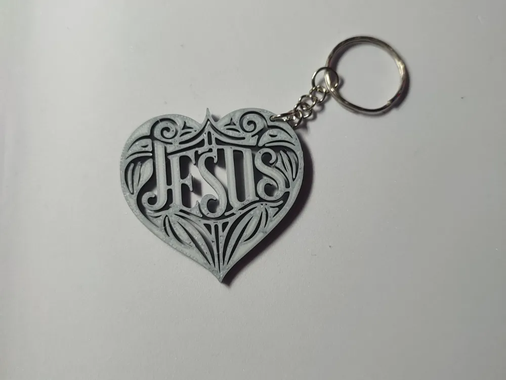 JESUS CHRIST Keychain by Layered Art 3D MakerWorld: Download Free 3D Models