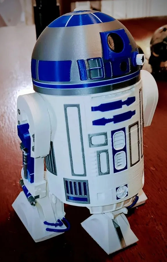 R2D2 - Free 3D Print Model - MakerWorld