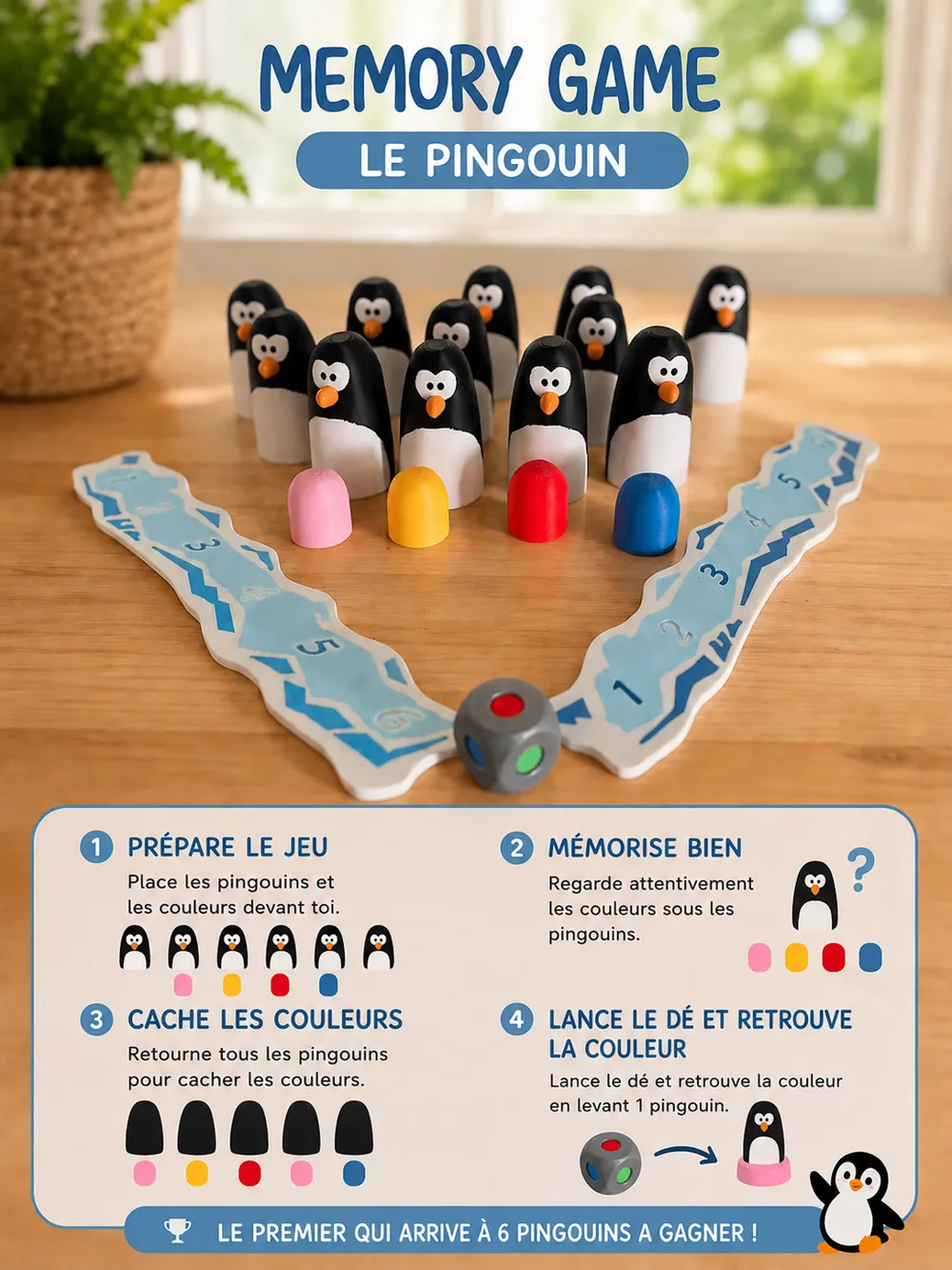 Penguin Memory Game - Free 3D Print Model - MakerWorld
