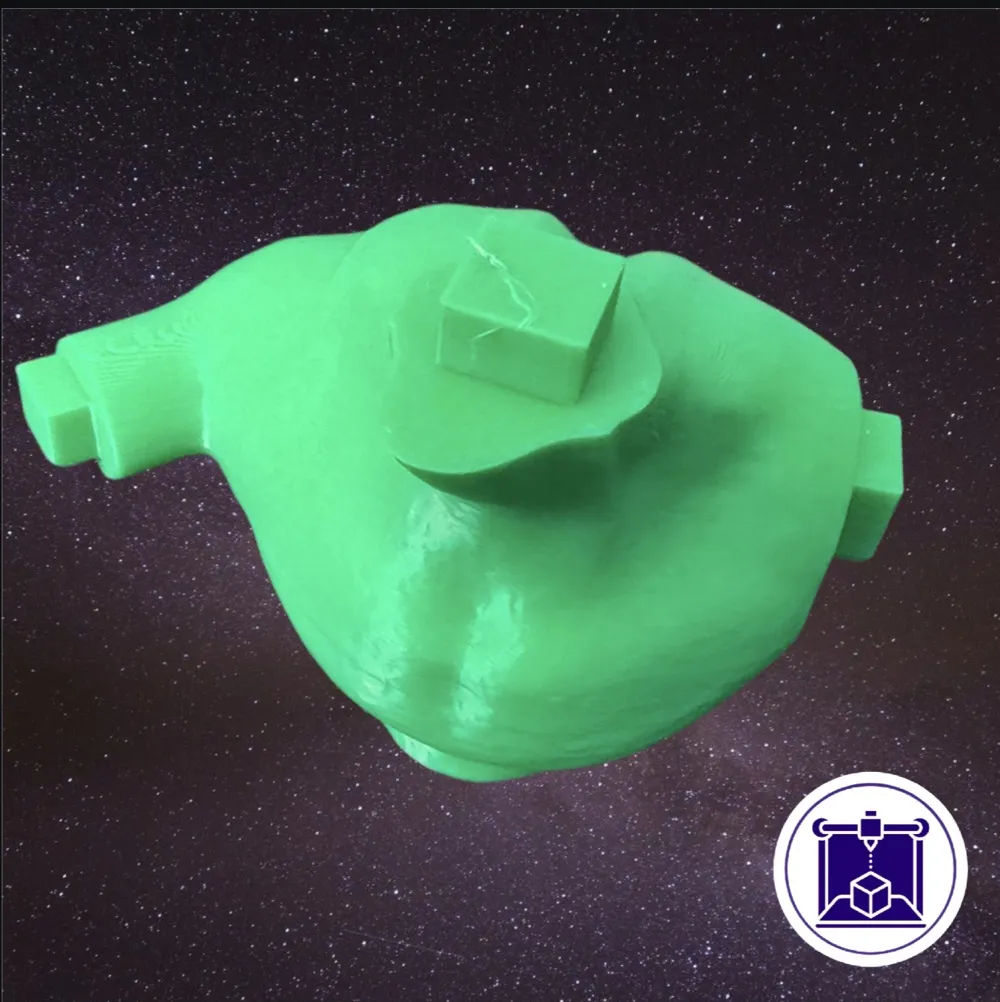 Paul the alien giving the finger - Free 3D Print Model - MakerWorld