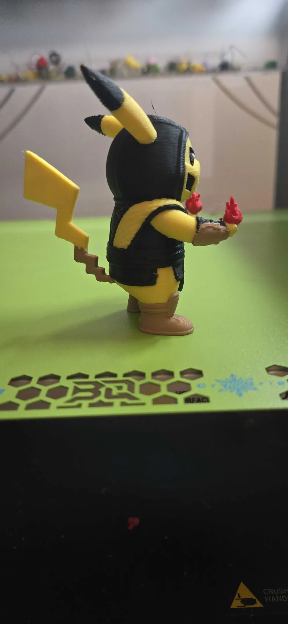Pikachu Mortal Kombat Scorpion - Modèle d'Impression 3D Gratuit ...