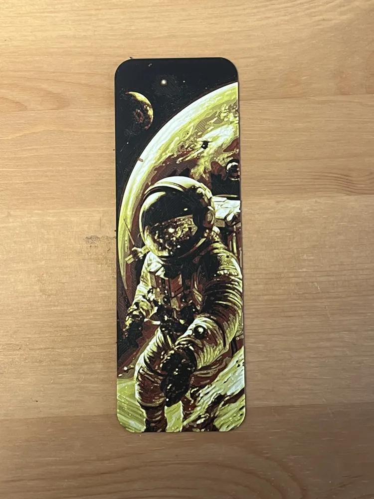 astronaut bookmark by Morganja MakerWorld: Download Free 3D Models