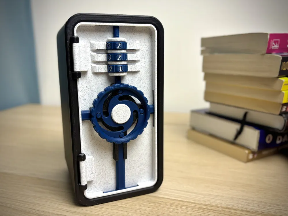 Book Nook Safe | Money Bank | Lock | Piggy Bank - Free 3D Print Model ...