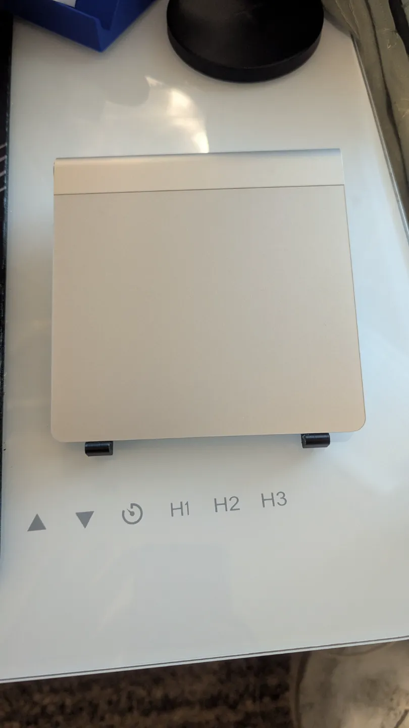 Apple Trackpad and Keyboard Riser and Ergonomic Stand by Euclid Do It ...