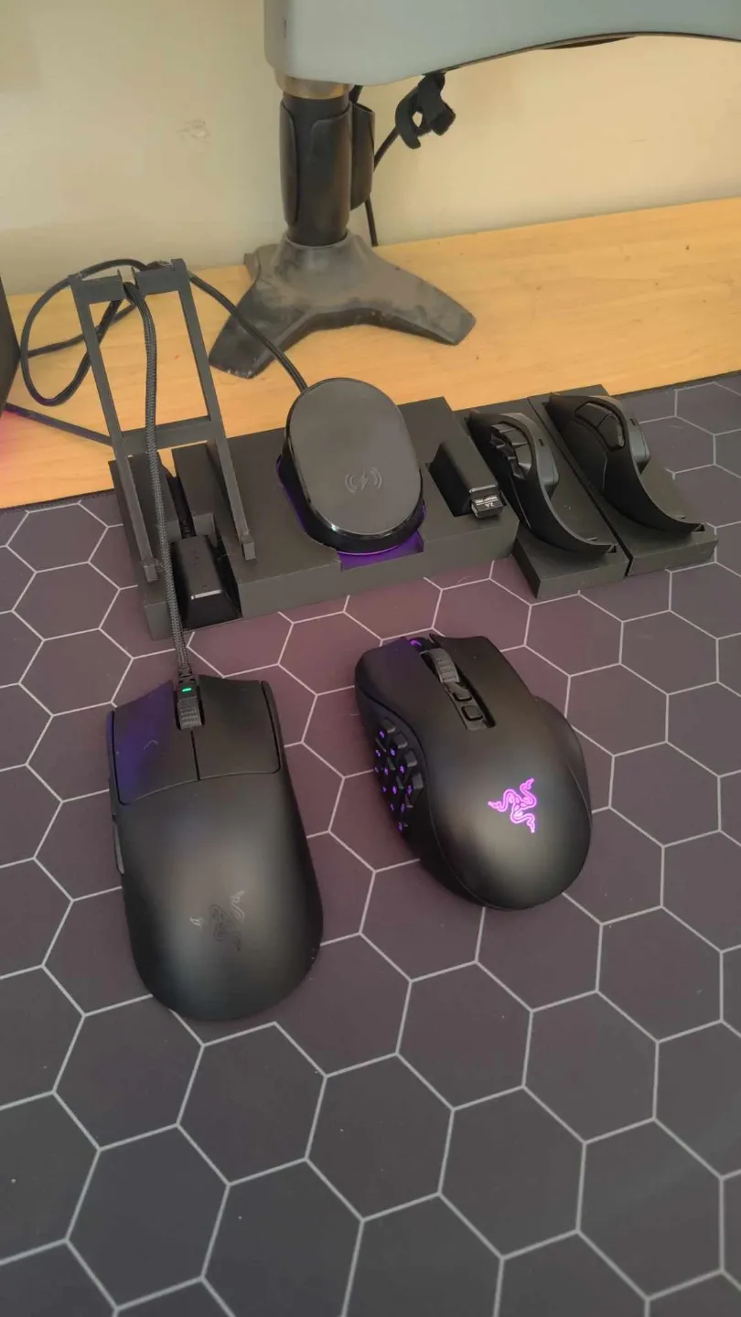 mouse stand and bungee by mark - MakerWorld