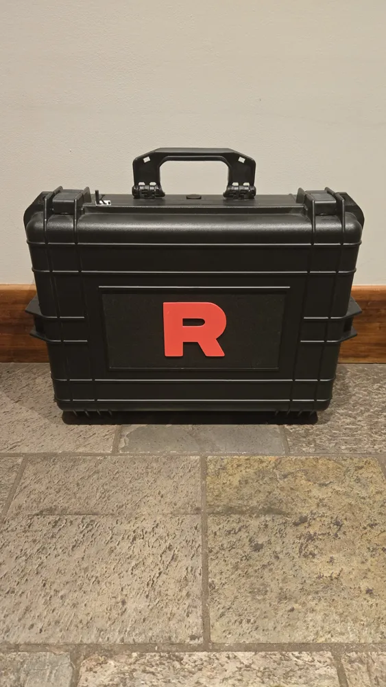 Team Rocket R Logo by K.dot. MakerWorld: Download Free 3D Models