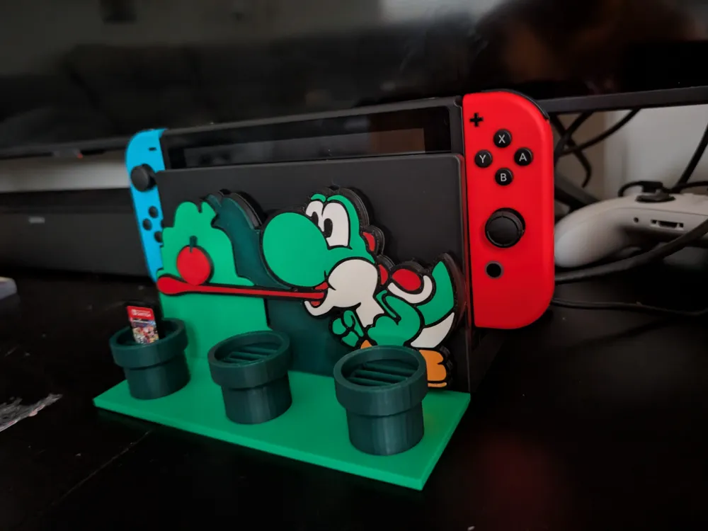 Nintendo Switch Dock - Yoshi by k2thestank🇨🇦 - MakerWorld