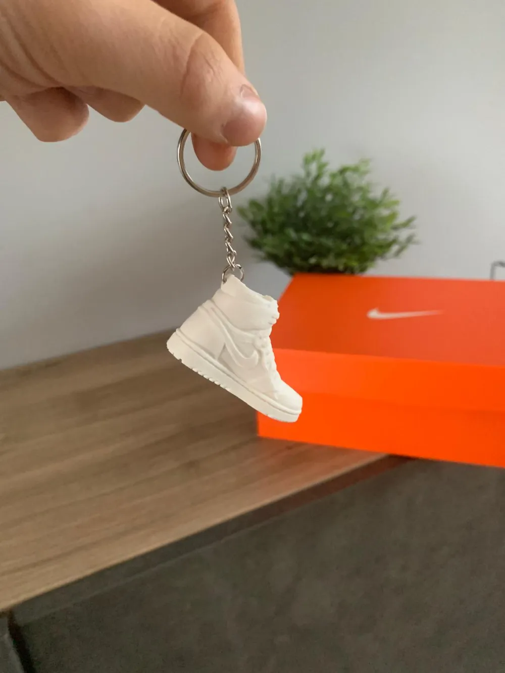 NIKE JORDAN ONE KEYCHAIN (left foot) - Free 3D Print Model - MakerWorld
