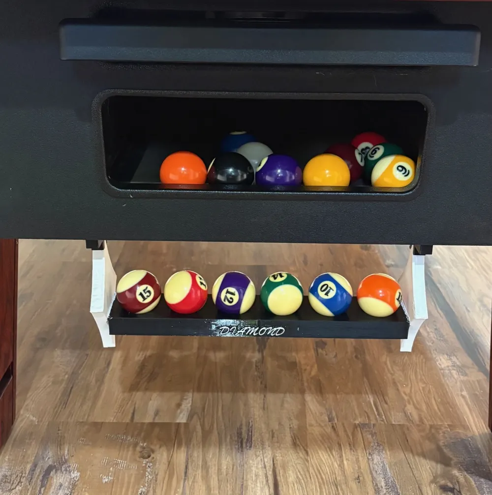 Pool / Billiards Ball Rack - Free 3D Print Model - MakerWorld