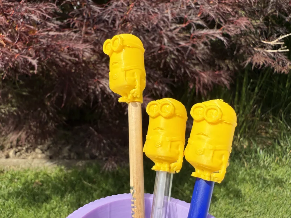 Minion Stuart Pen, Pencil & Crayons decor noAMS by Rush MakerWorld ...