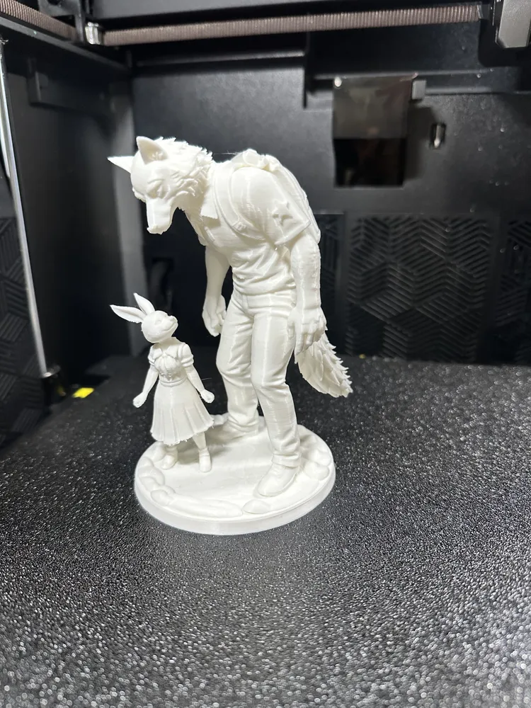 Haru and Legoshi Beastars Inspired Figure - Free 3D Print Model ...