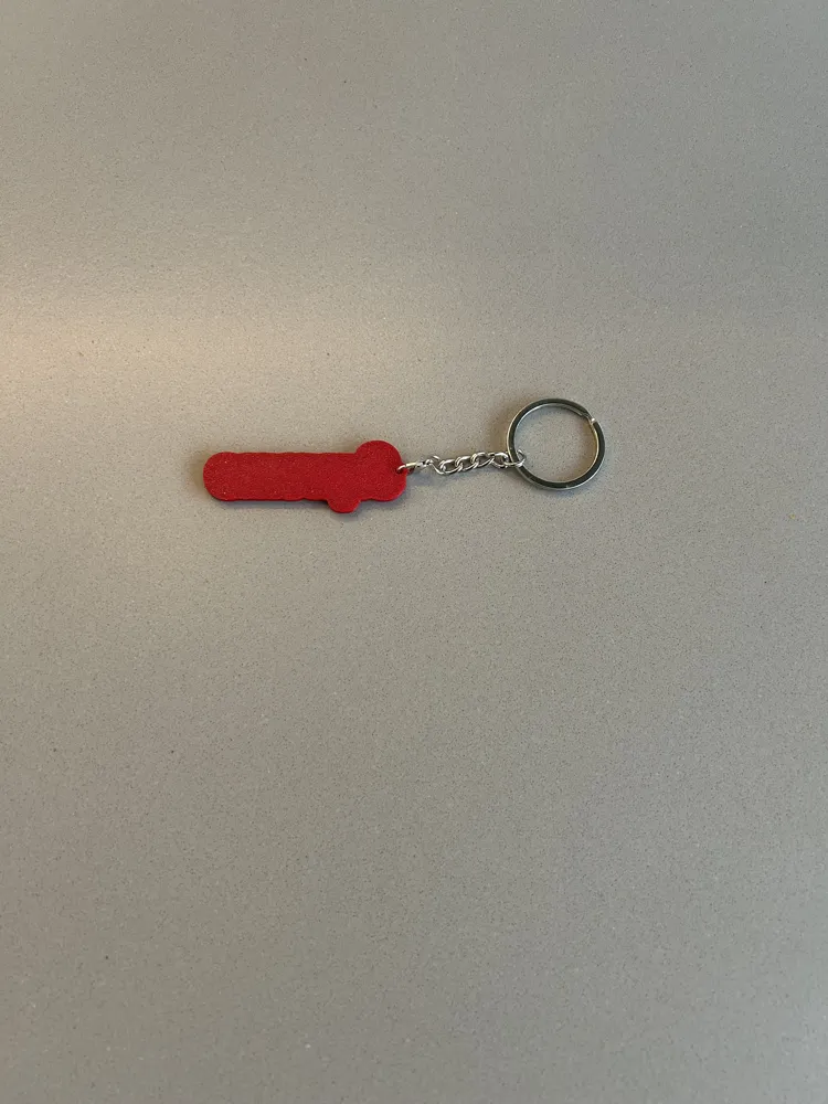 Supreme keychain by Blec058 MakerWorld: Download Free 3D Models