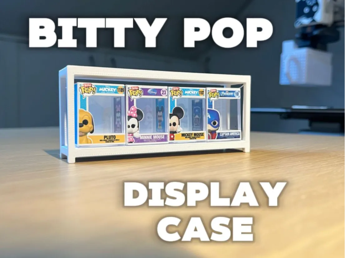 Bitty POP display case - Free 3D Print Model - MakerWorld
