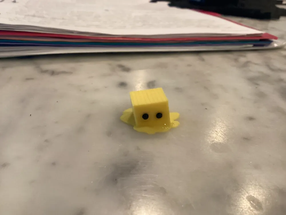 Butter Google Doodle - Free 3D Print Model - MakerWorld