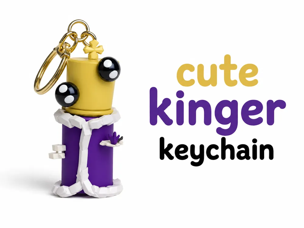 kinger keychain TADC (the amazing digital circus) - Free 3D Print Model ...