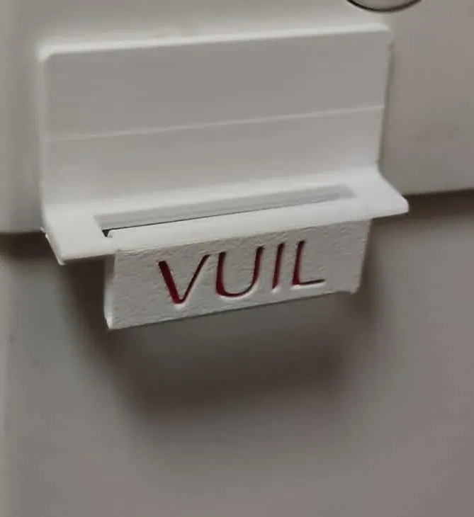 Dishwasher Flip Sign (Dutch) - Free 3D Print Model - MakerWorld