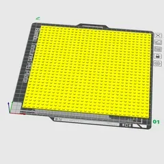 Lego Compatible (CUSTOM) Baseplate 29 x 29 Remixed by MoranQ.pl ...