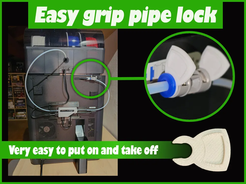 Easy Grip Pipe Lock PTFE by SuperKaos - MakerWorld