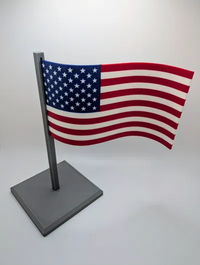 Square Flag Pole by Sage Prints and Design - MakerWorld