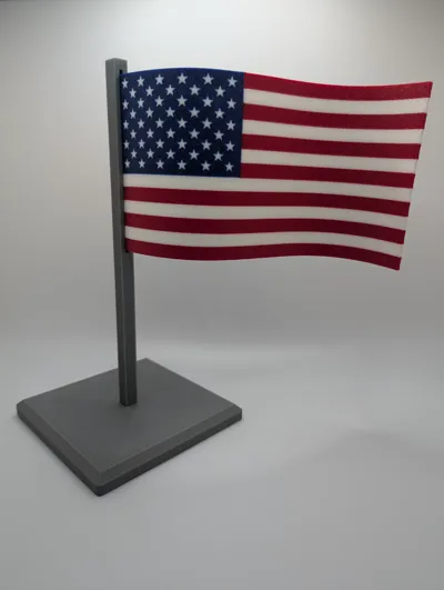 Square Flag Pole by Sage Prints and Design - MakerWorld