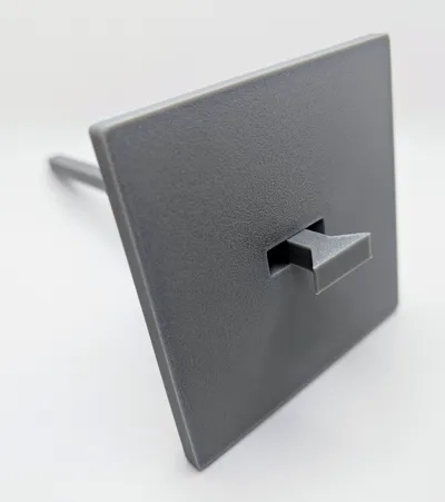 Square Flag Pole by Sage Prints and Design - MakerWorld