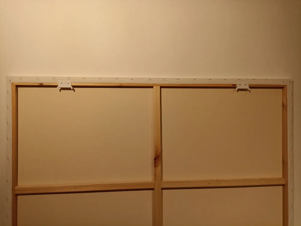 Canvas frame hanger with teeth by saestear MakerWorld: Download Free 3D ...