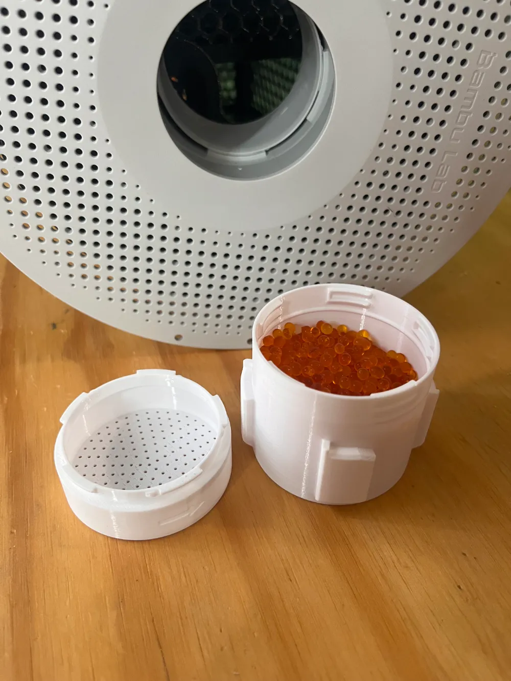 Bambu Lab Spool Desiccant Holder For AMS - Free 3D Print Model - MakerWorld