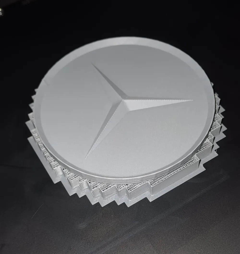 Mercedes Benz Wheel Cap by Mc3D - MakerWorld