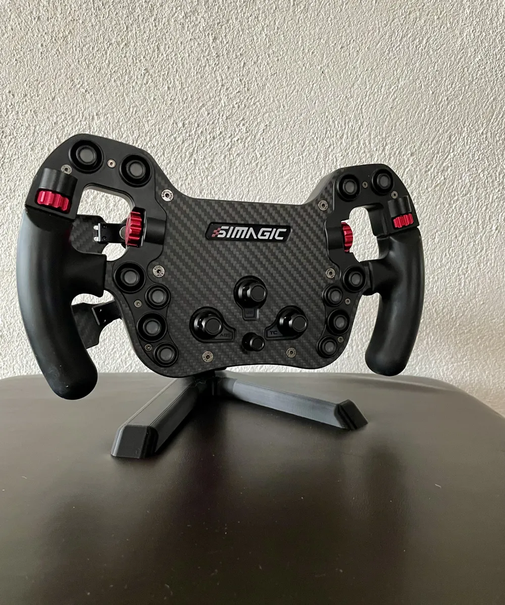 Simagic Wheel Stand - Free 3D Print Model - MakerWorld