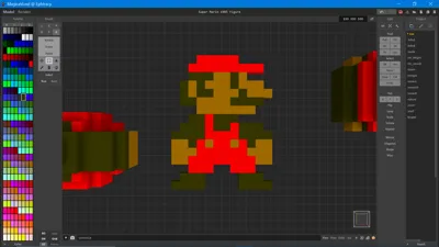 Super Mario Bros. 1985 8-Bit Mario Sprite Figure by jaebii MakerWorld ...