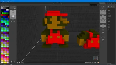 Super Mario Bros. 1985 8-Bit Mario Sprite Figure by jaebii MakerWorld ...