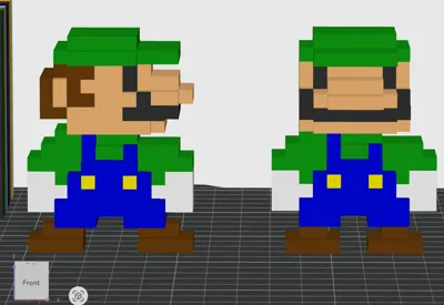 Super Mario Bros. 1985 8-Bit Mario Sprite Figure by jaebii MakerWorld ...